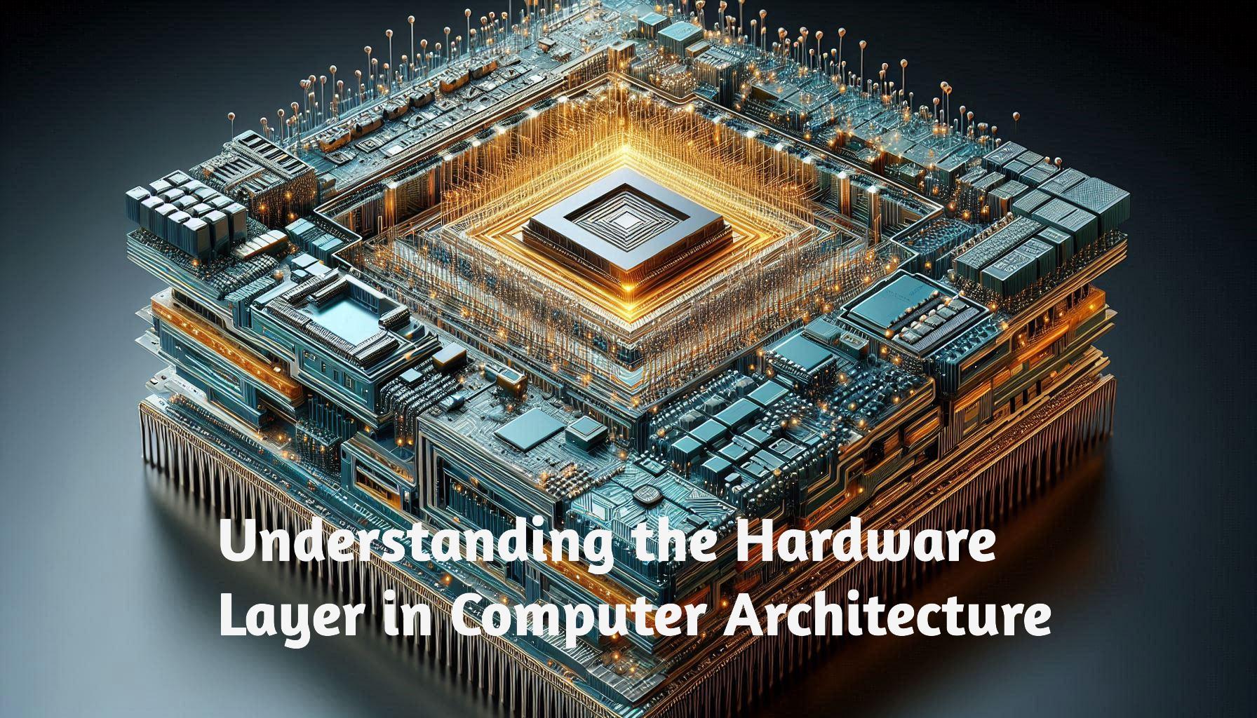 What are the four main layers of computer architecture? A Detailed ...
